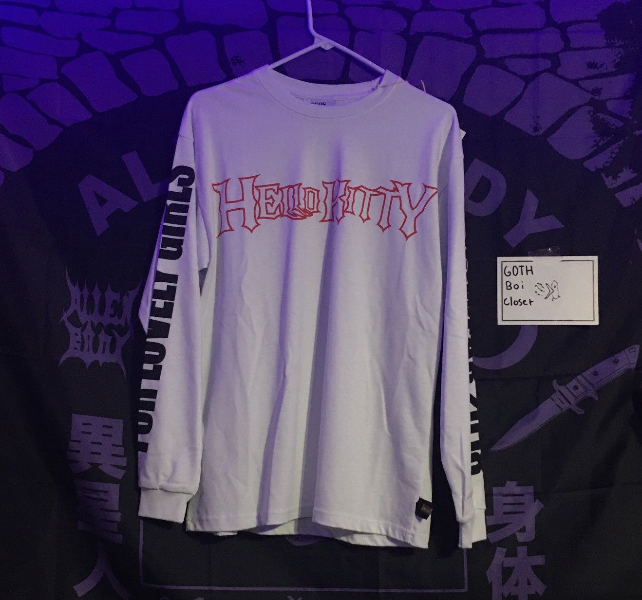 LIL PEEP GCDS X Hello Kitty “Hardcore” L/S | Grailed