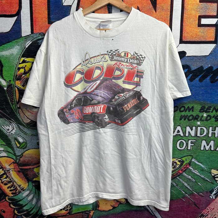 Vintage Vintage 90’s NASCAR Jimmy Dean Racing Tee Size Large | Grailed