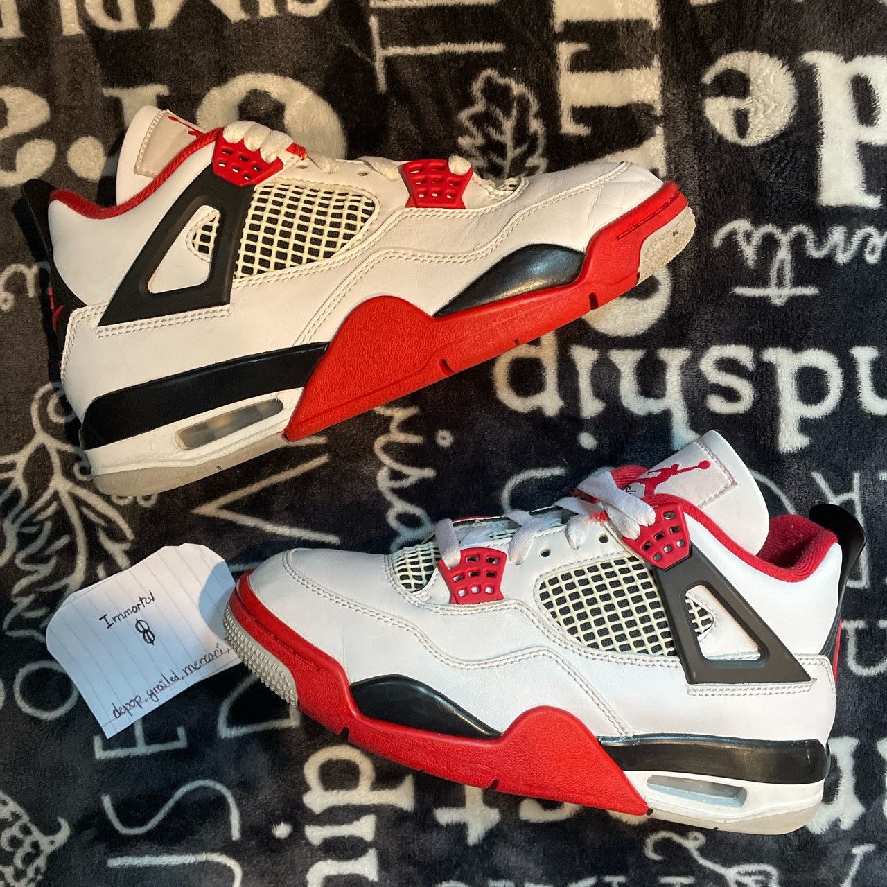 Jordan Brand × Nike AIR JORDAN 4 ‘ Fire Red ‘ 2020 DC7770-160 | Grailed