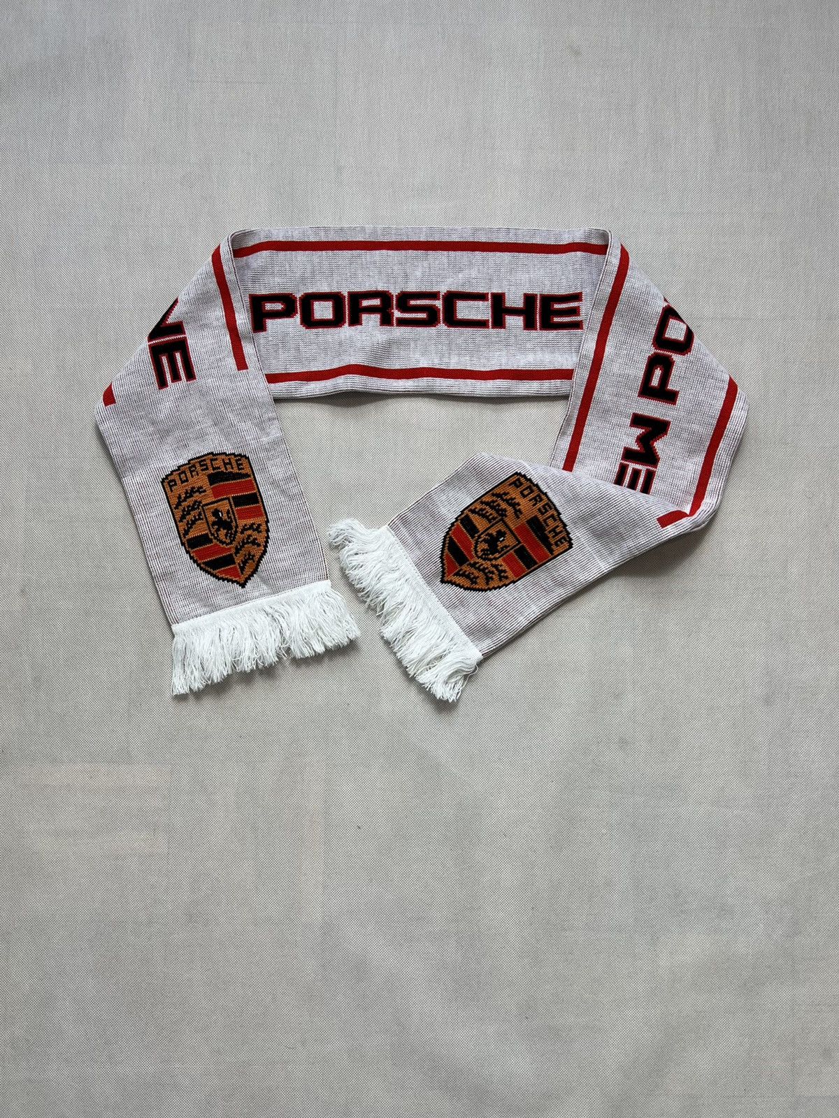Vintage Scarf Porsche racing vintage | Grailed