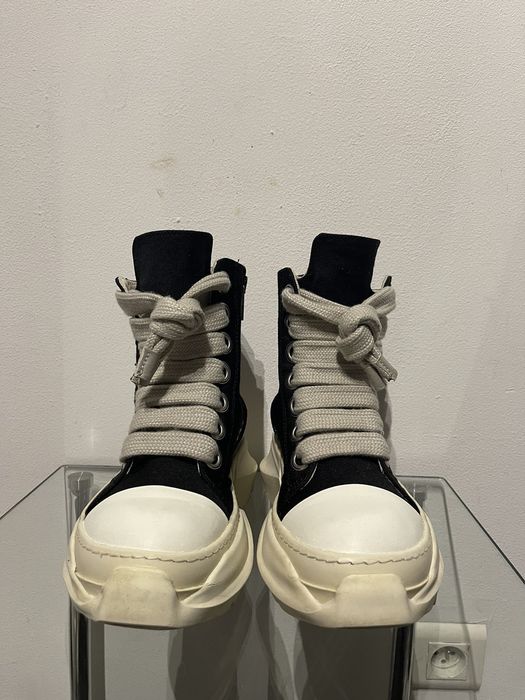 Rick Owens Rick Owens Drkshdw 2022 Jumbo Laces Abstract Ramones High | Grailed
