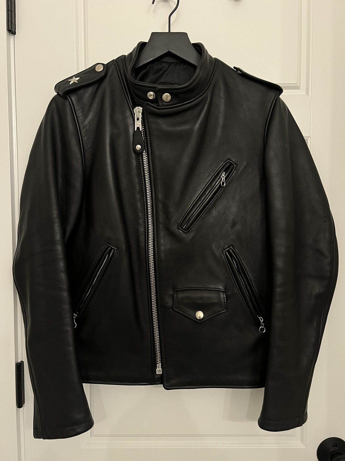 Schott Schott Cafecto Leather Jacket | Grailed