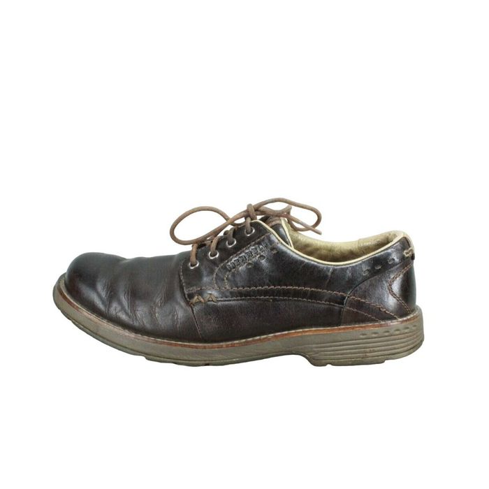 Merrell Merrell Men's Realm Brown Leather Lace Oxford Shoes | Grailed