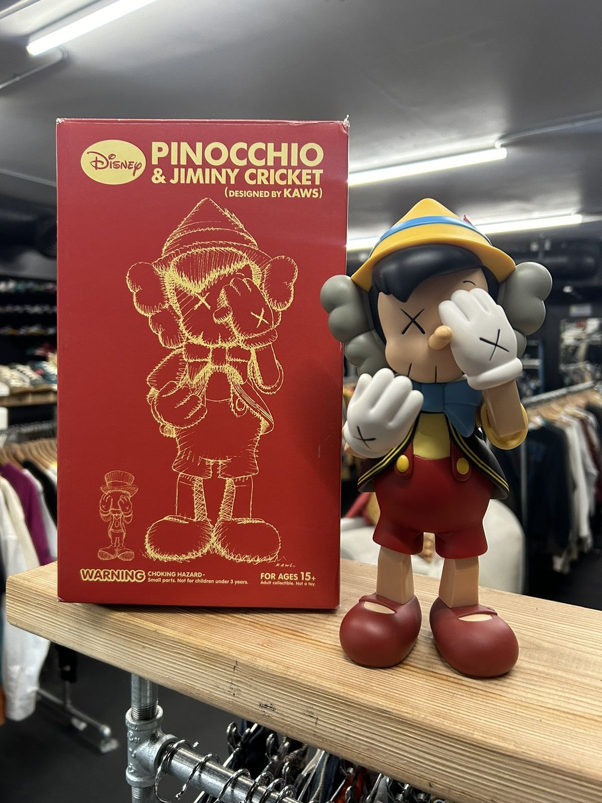 Kaws Kaws X Pinocchio statue | Grailed