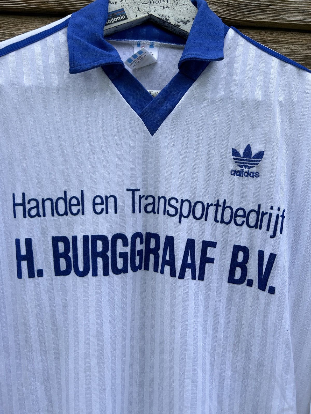 Adidas × Soccer Jersey × Vintage 80s Vintage Adidas Long Sleeve Soccer ...