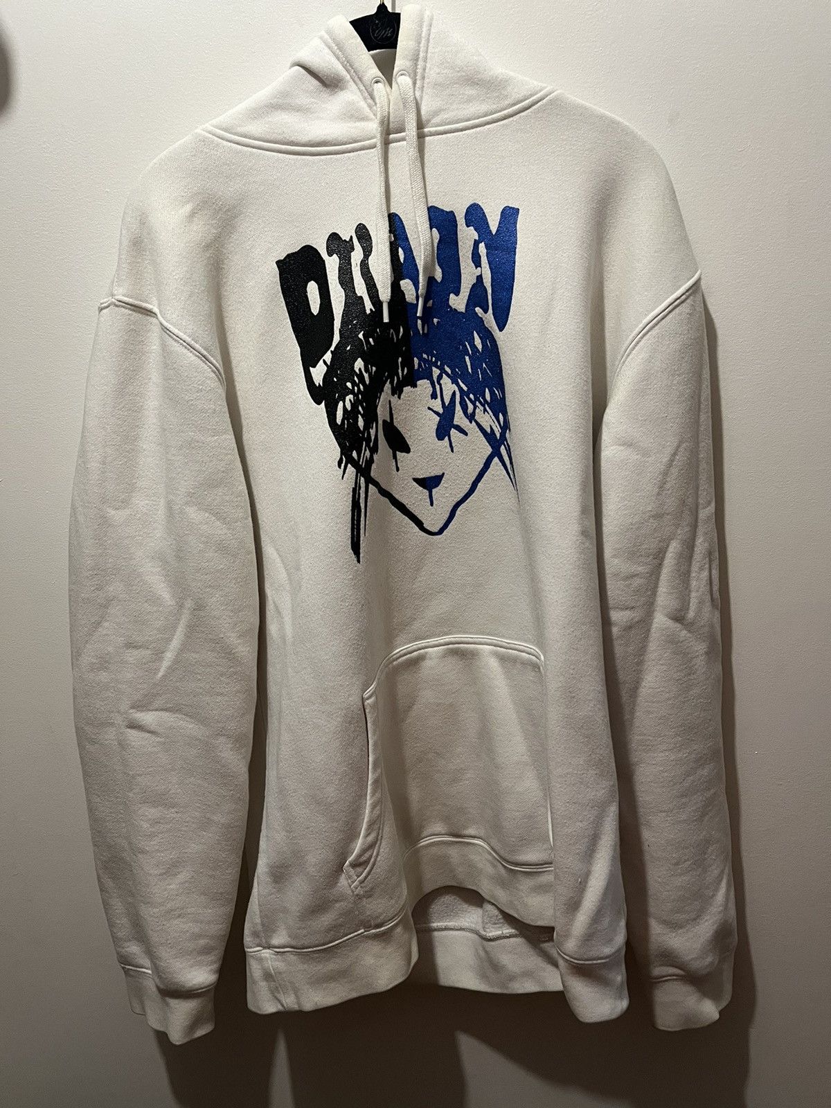 Sad Boys Bladee Blue Strawberry Alien Hoodie | Grailed