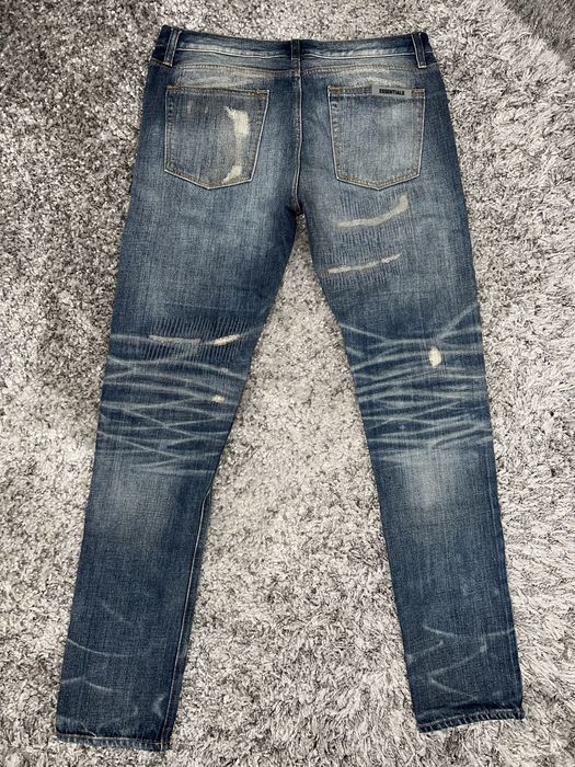 Fear of God Fear of God ESSENTIALS Dark Indigo Jeans | Grailed
