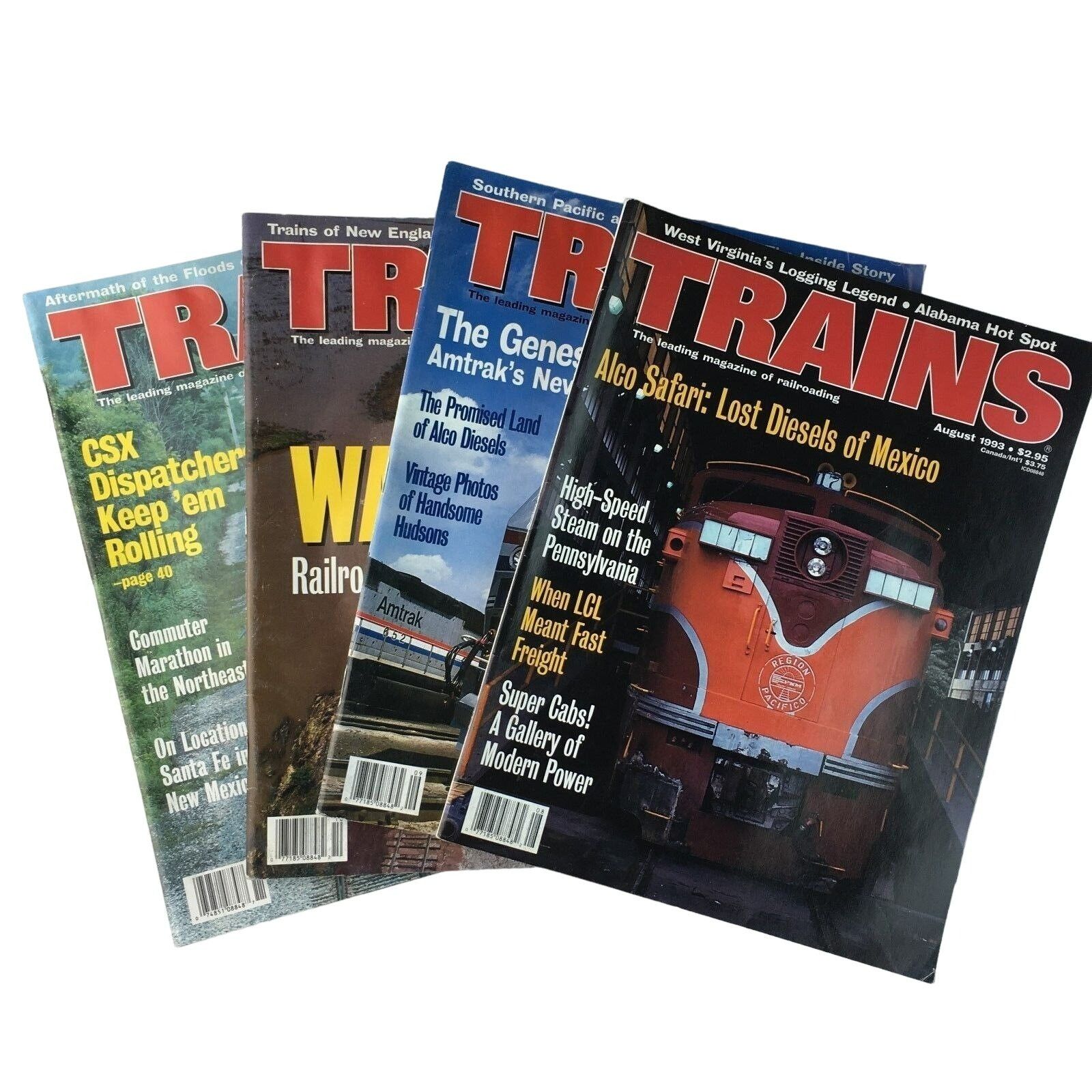 Other Vintage Rail Road Magazines RailRoading Train Magazine 1993 | Grailed