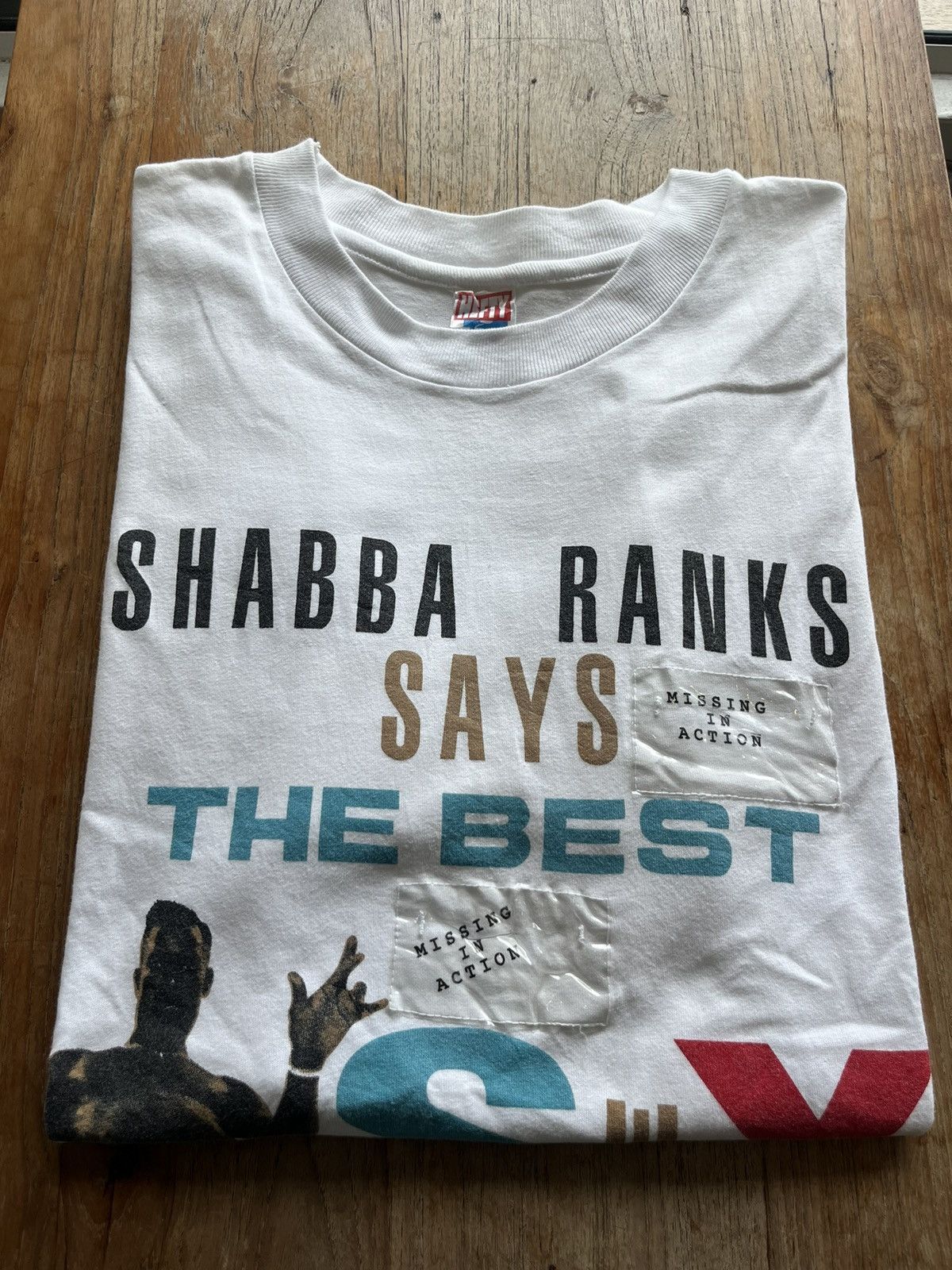 Band Tees × Streetwear × Vintage Vintage Shabba Ranks Says The Best Sex Is Safe Xes 90s Grailed