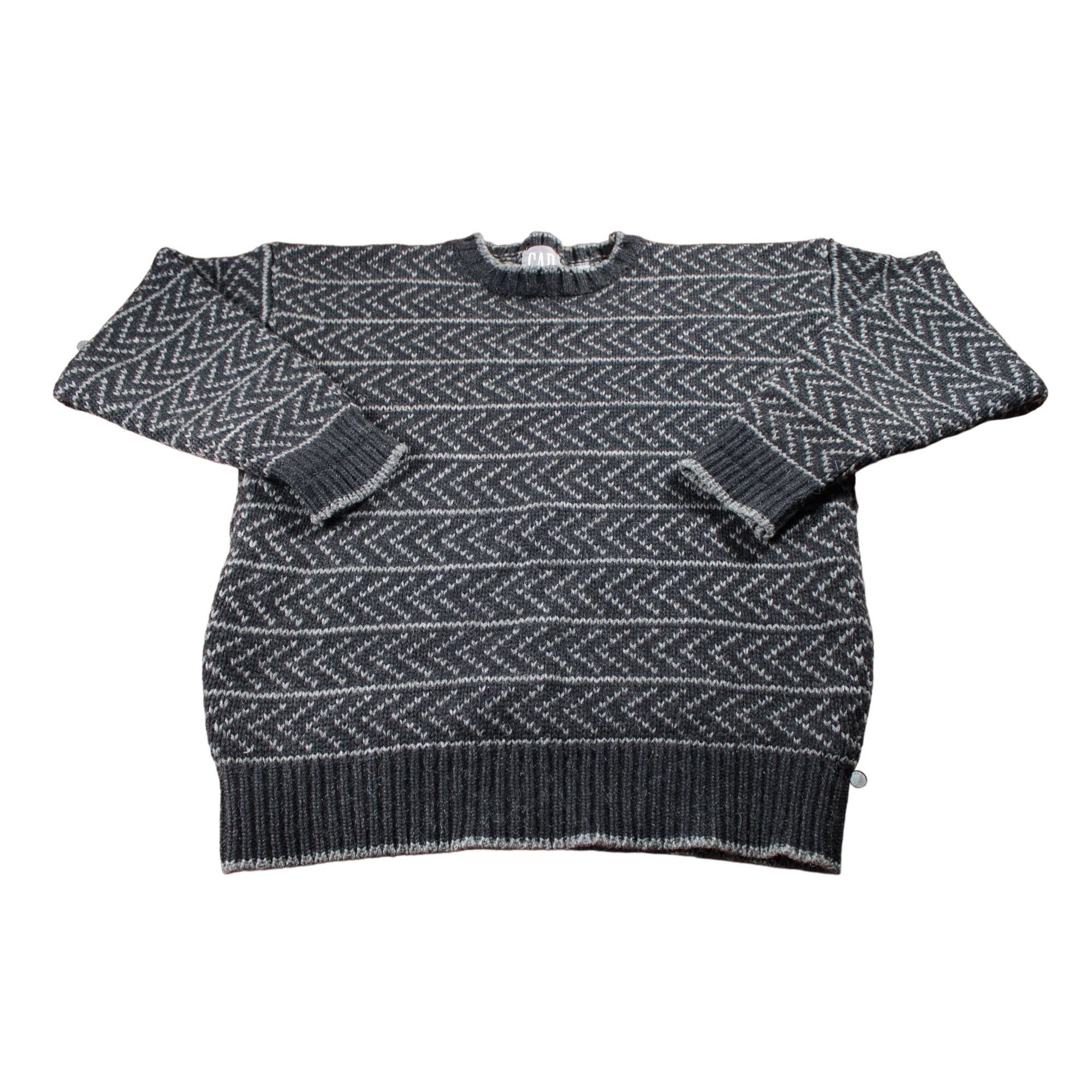 Vintage Vintage Gap Fair Isle Pattern Wool Chunky Knit Sweater | Grailed