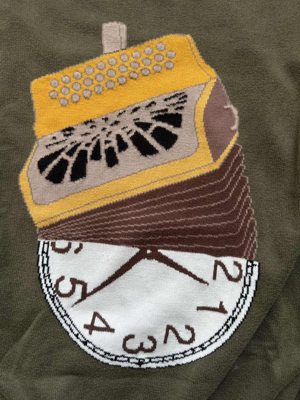 Undercover Clock Knit Sweater ~ Circa 2013 Bruit | Grailed