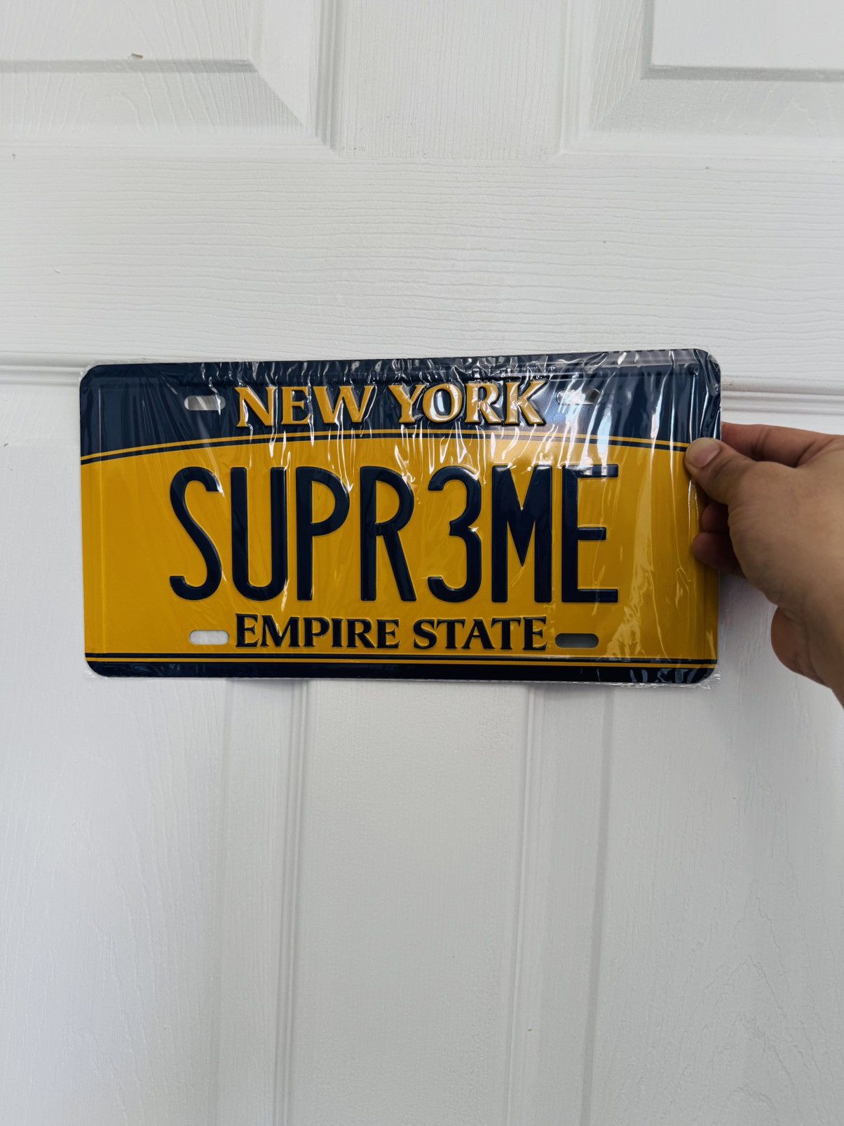 Supreme Supreme License Plate | Grailed