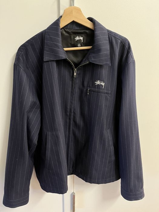 Stussy Stussy CDG Pinstripe Bing Jacket | Grailed