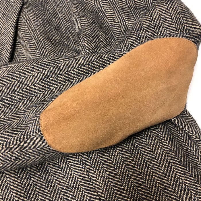 Imperial 70's Imperial HERRINGBONE Sport Coat Wool Elbow Patch Jacket ...