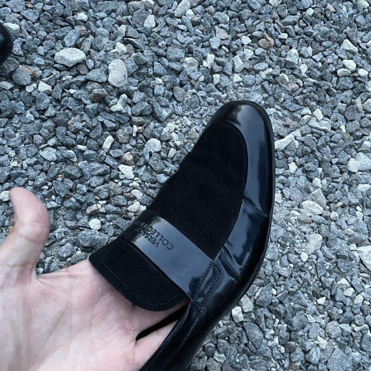 Luxury × Versace × Versace Jeans Couture Versace black loafers Moccasin ...