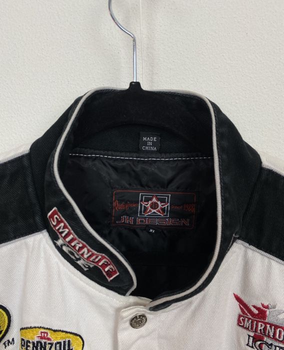 NASCAR Vintage JH Design Nascar Smirnoff Ice racing jacket | Grailed