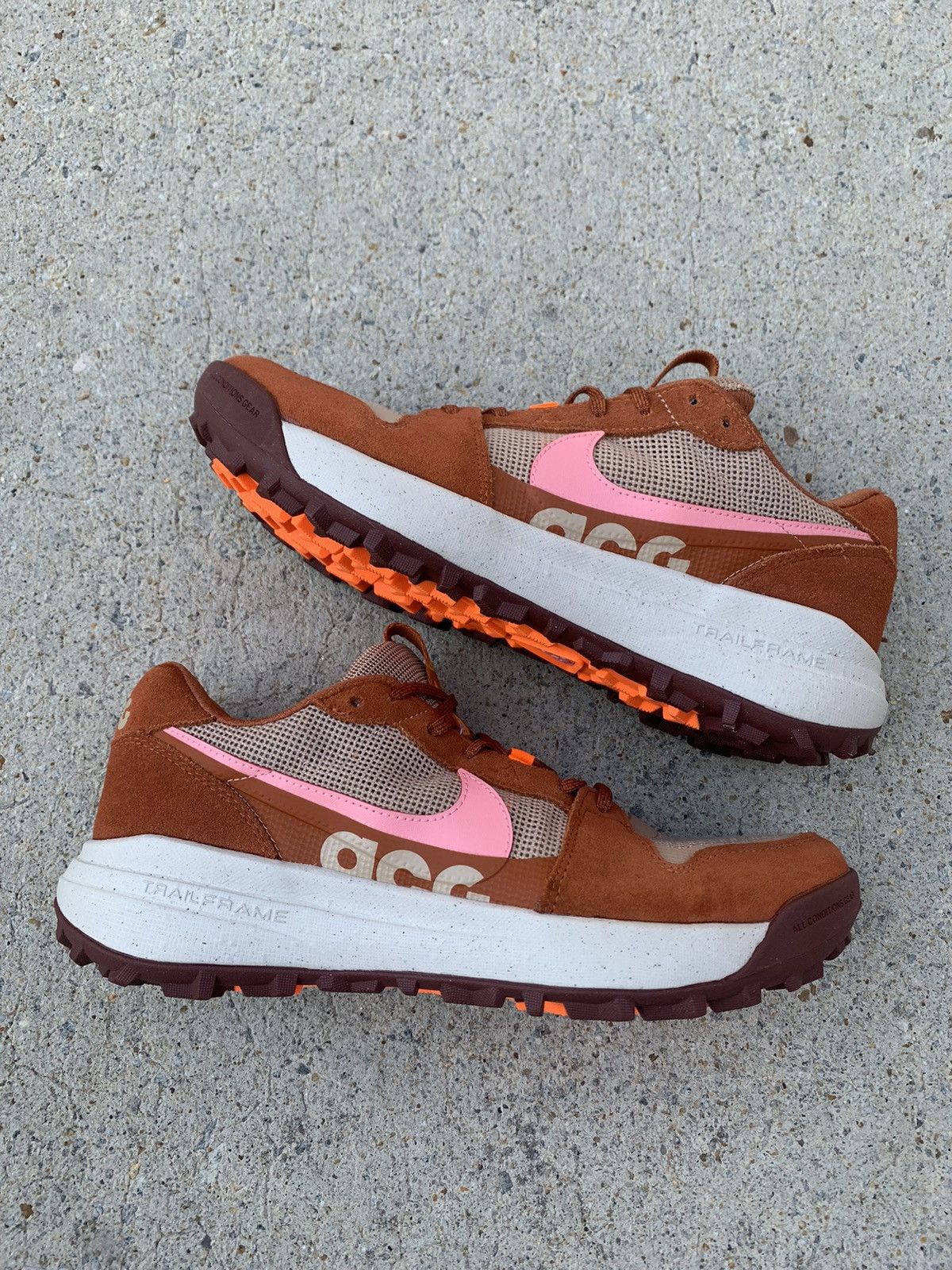 Nike Nike ACG Lowcate “Bacon” Brown/Beige/Pink VNDS | Grailed