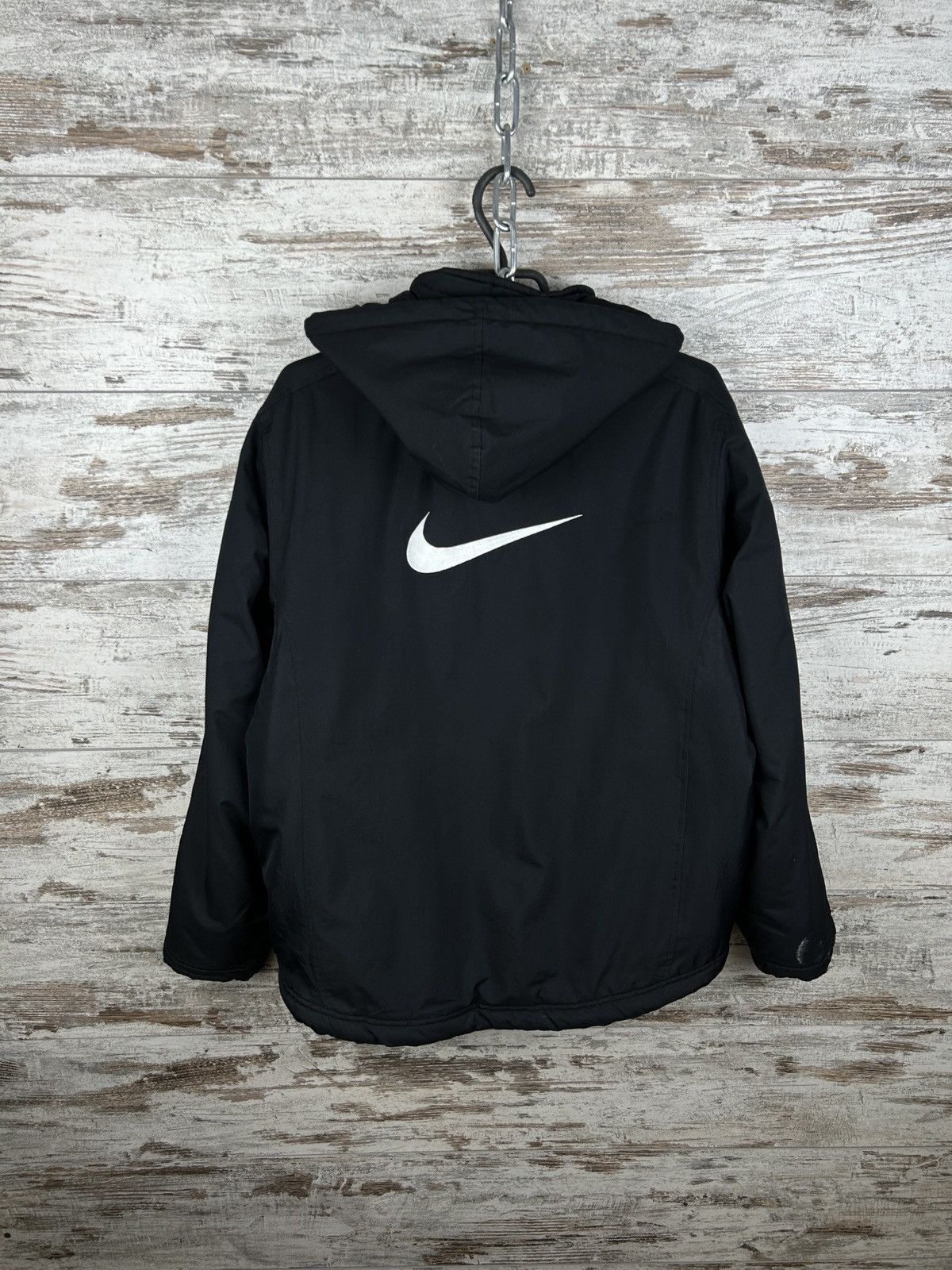 Nike Mens Vintage Nike Swoosh Jacket y2k rare streetwear big logo | Grailed