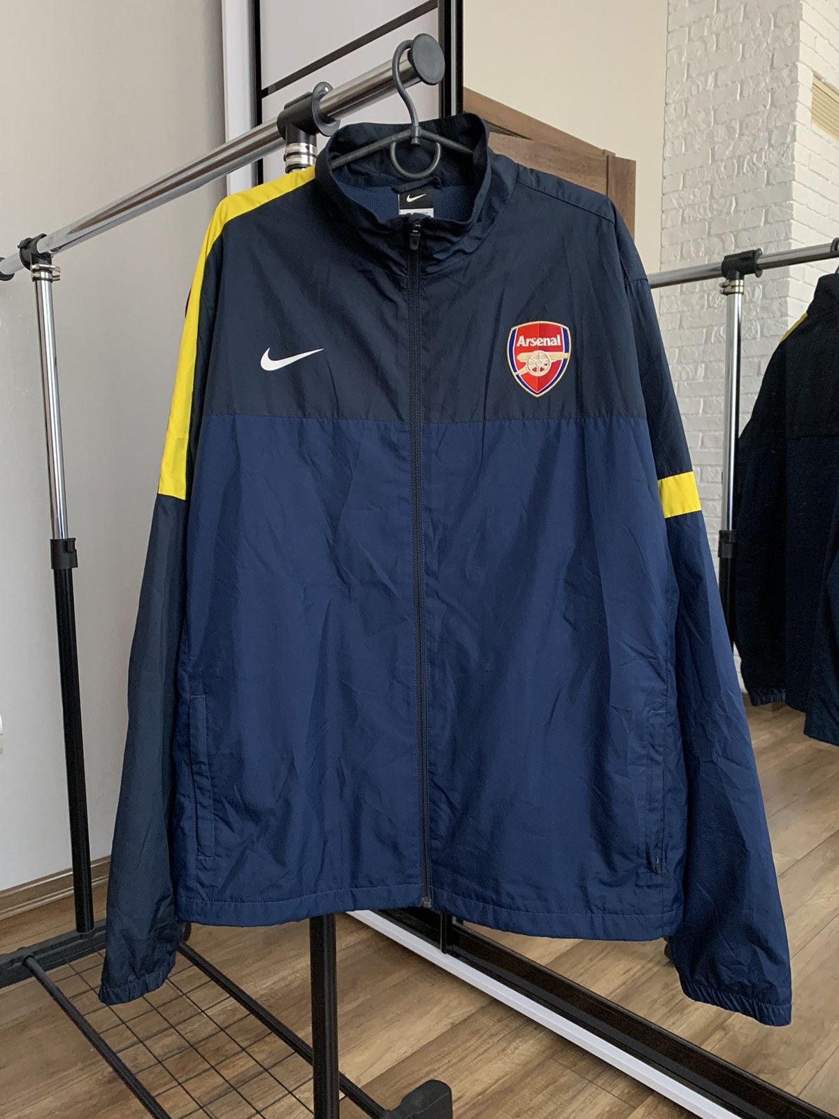 Nike × Streetwear × Vintage Nike Arsenal Soccer Training Jacket Vintage ...