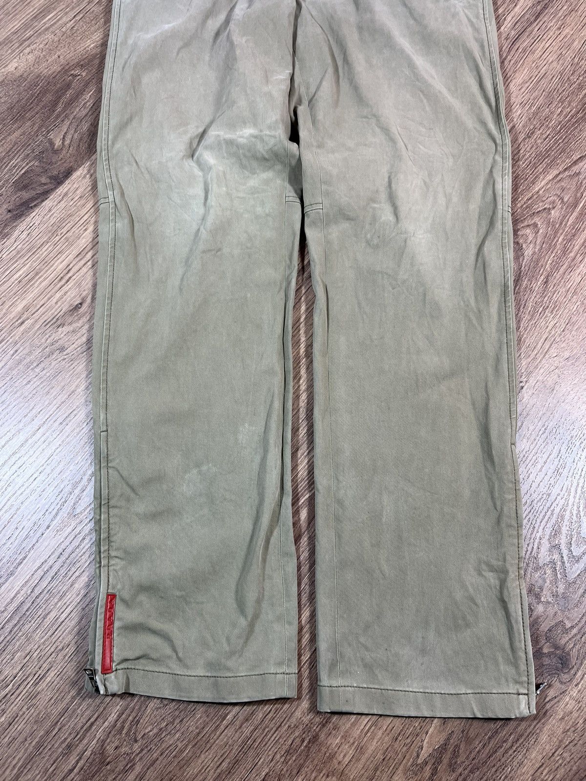 Prada Prada Vintage Red Tab 🔖 Distressed Pants | Grailed