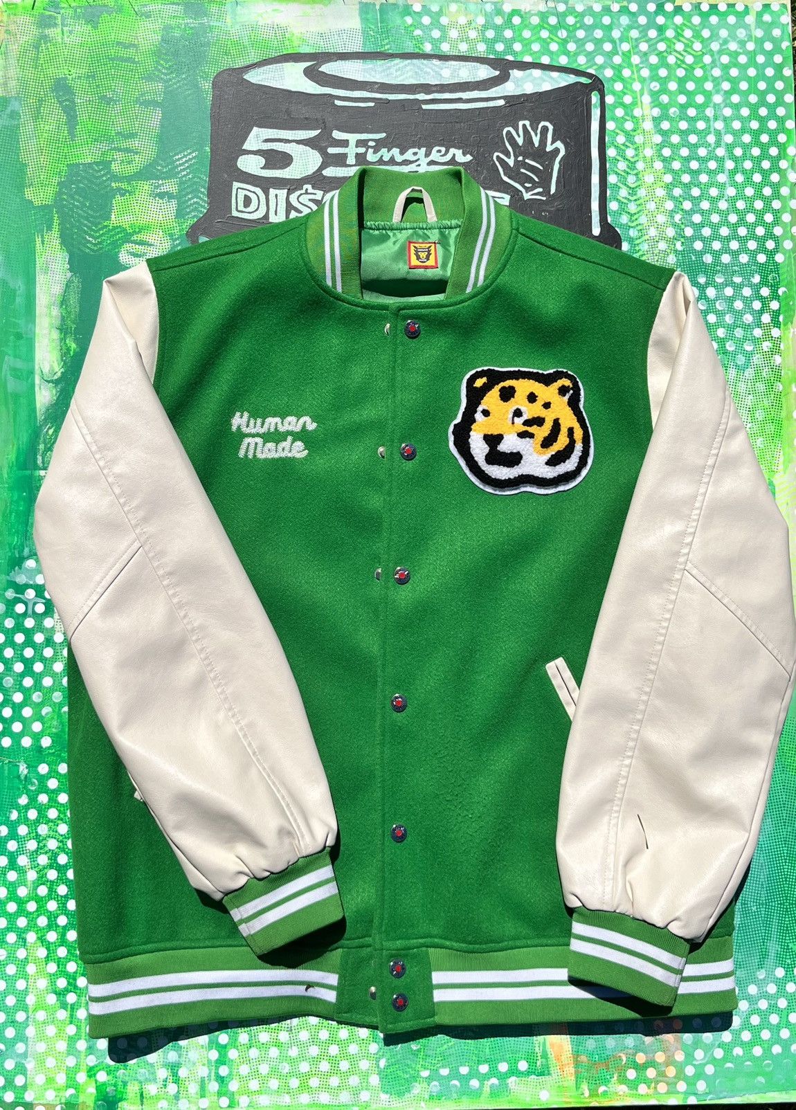 Human Made × Nigo Human Made Tiger Letterman | Grailed