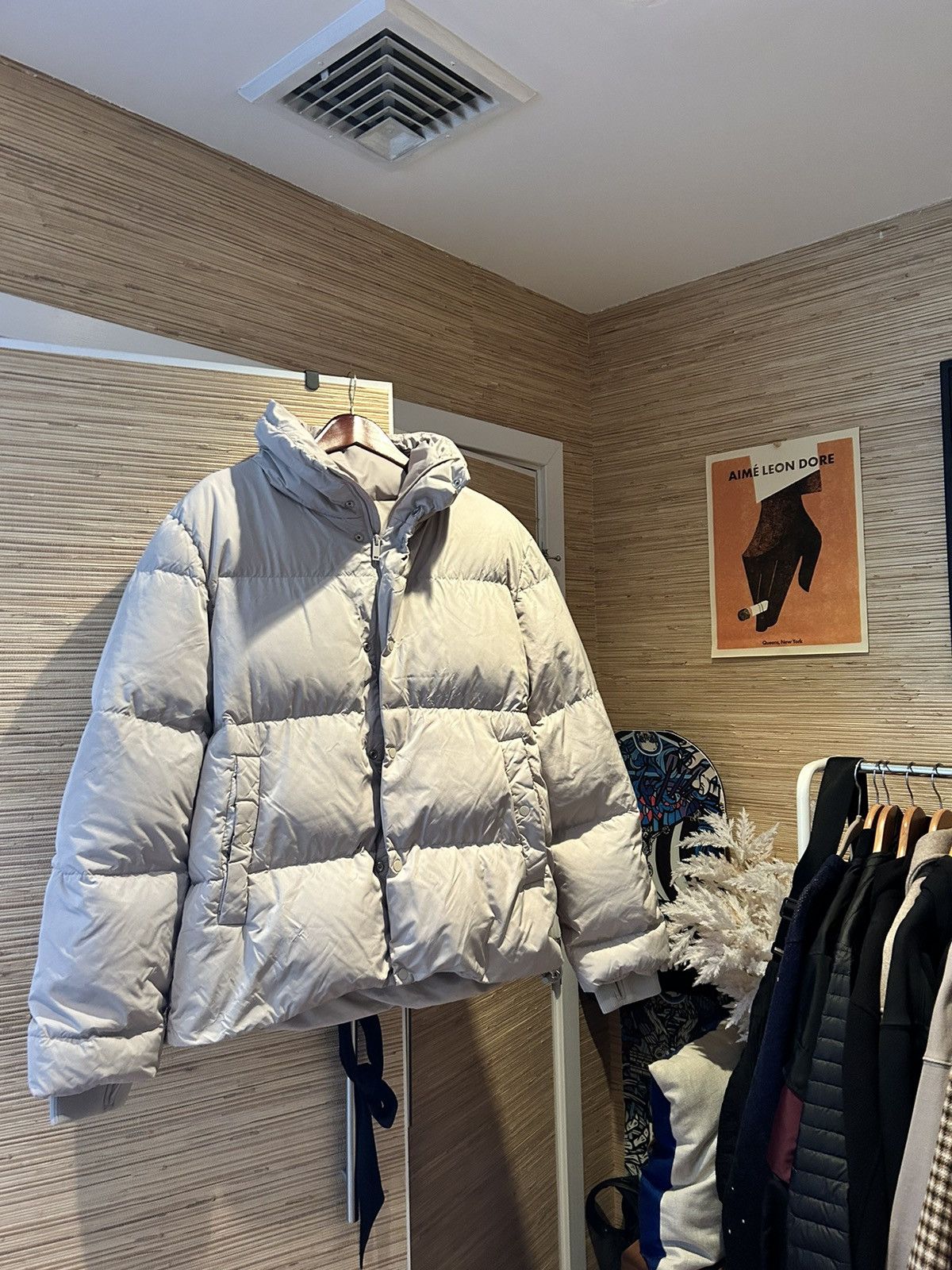 Cos COS Beige Puffer Jacket | Grailed