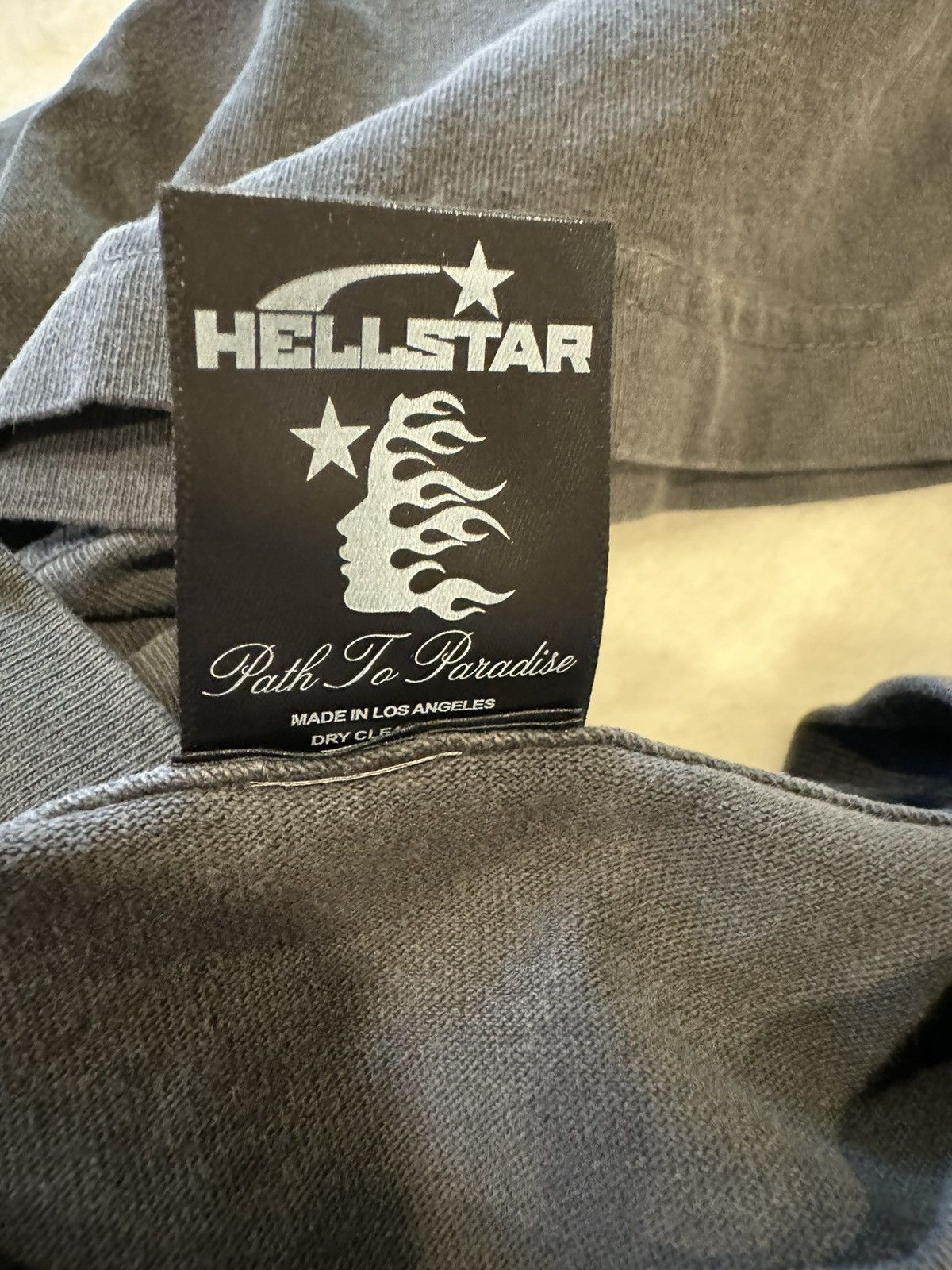 HELLSTAR Hellstar Inner Peace Vintage Black Tee | Grailed