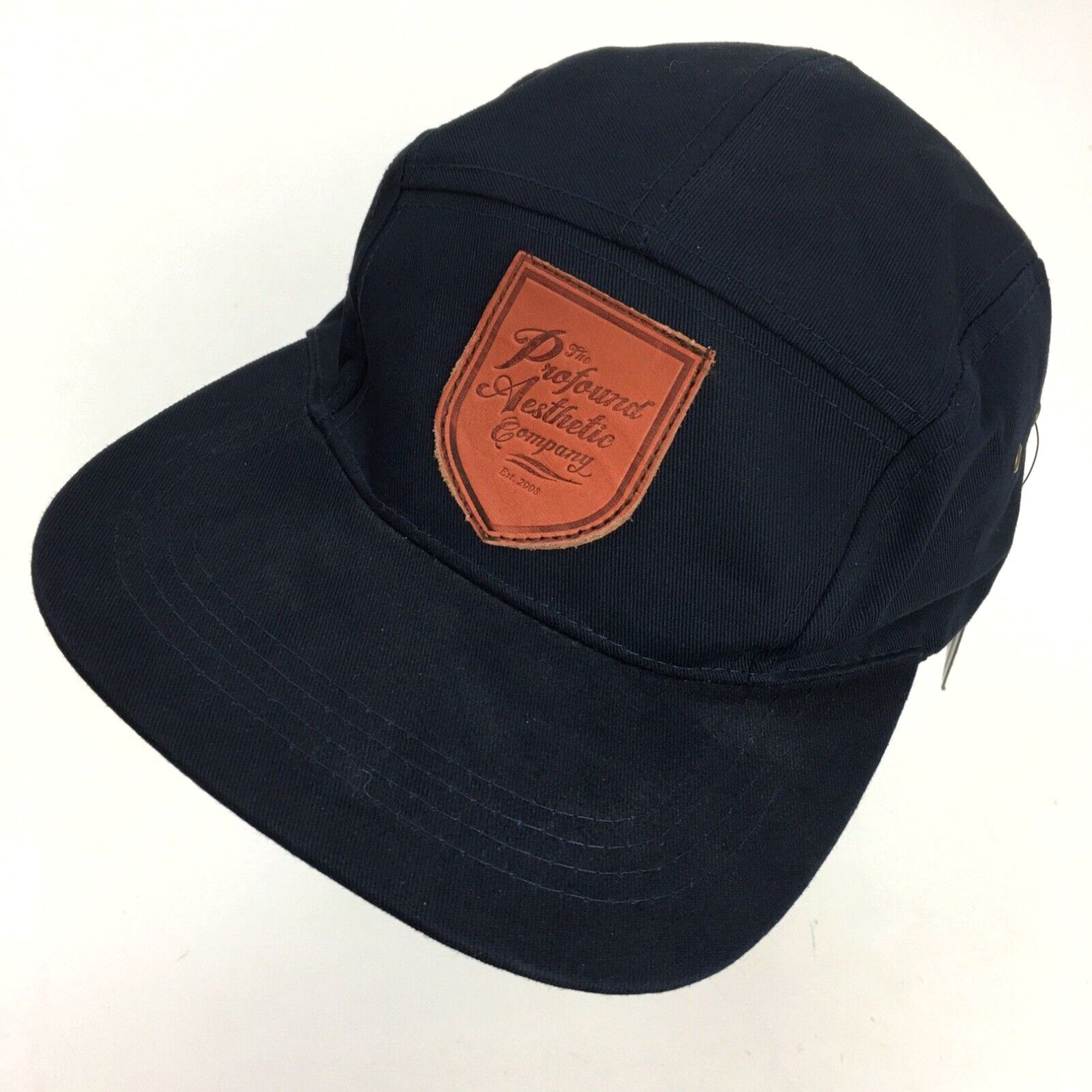 Vintage Profound Aesthetic 5 Panel Blue Ball Cap Hat Adjustable ...