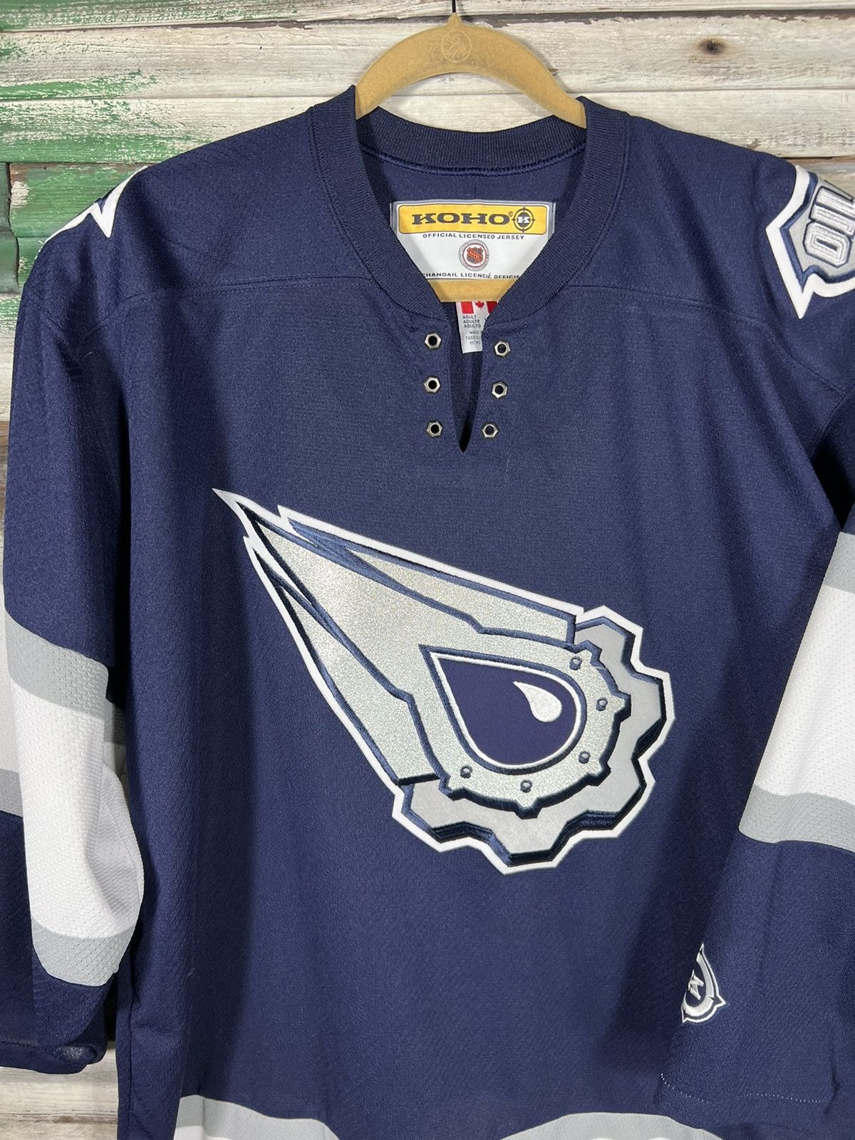 Vintage Koho Edmonton Oilers Hockey Jersey Oil Drop Alternate XL | Grailed