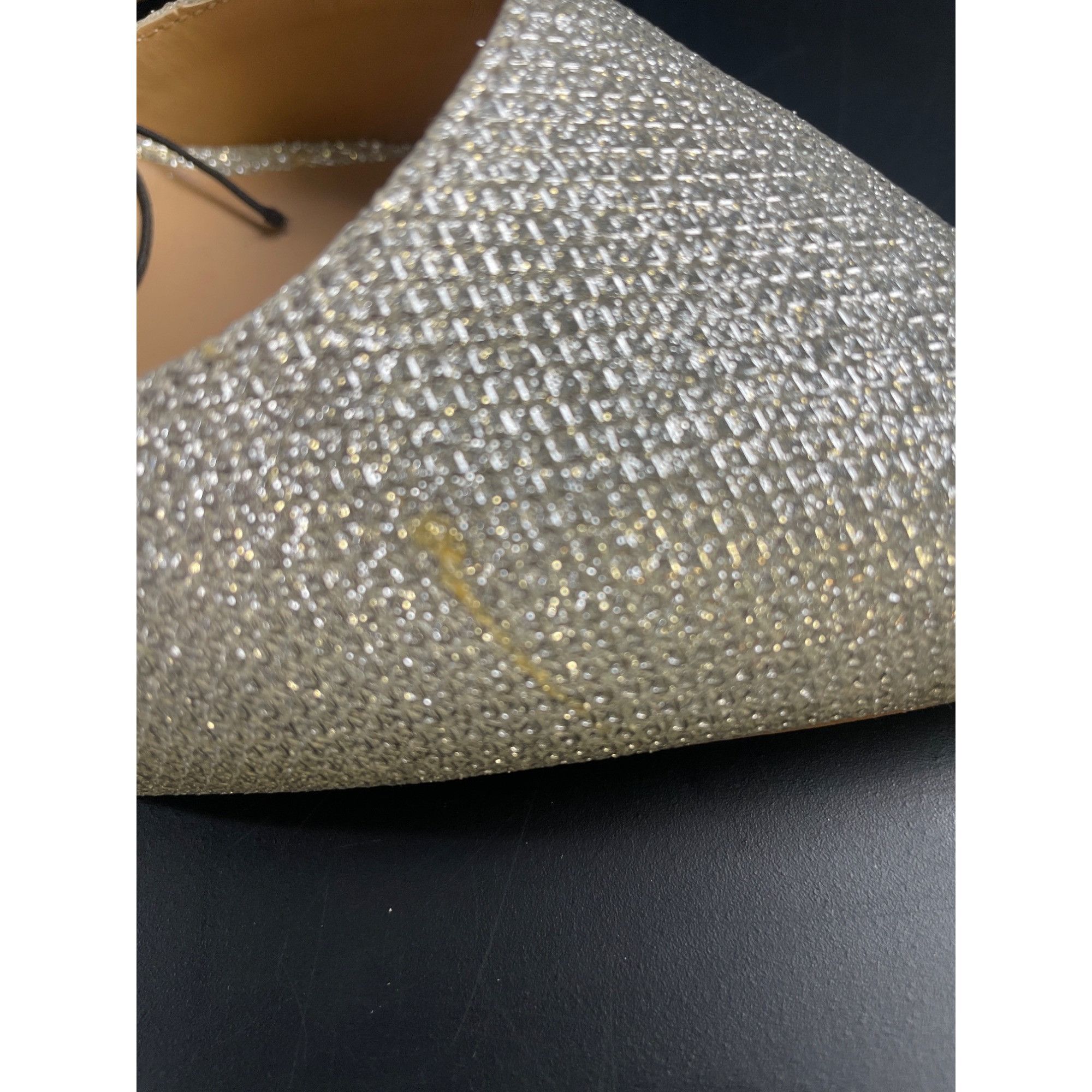 Express Express Women's Silver Glitter Shoes/Heels 4.5" Size 10 SKU ...