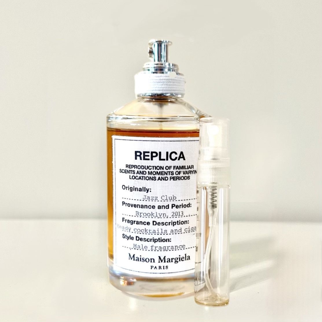 Custom Maison Margiela Jazz Club Tobacco Cologne - 5ml Size | Grailed