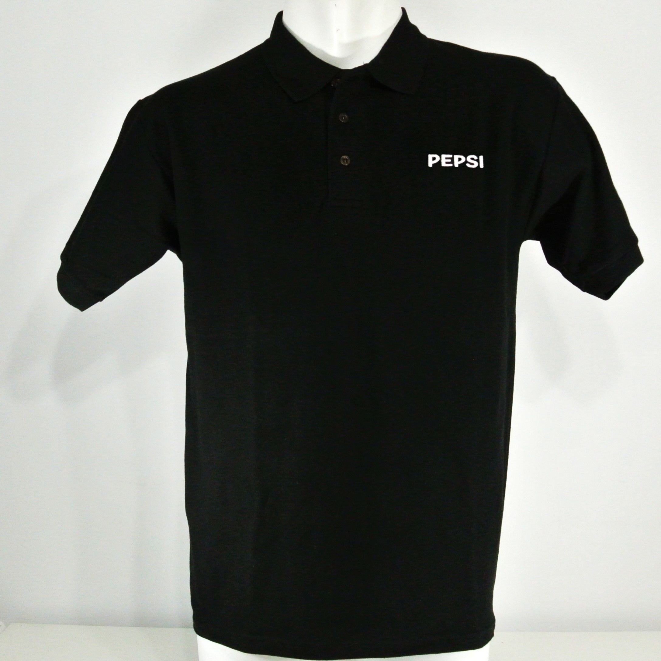 Mando PEPSI Cola Merchandising Employee Uniform Black Polo Shirt | Grailed