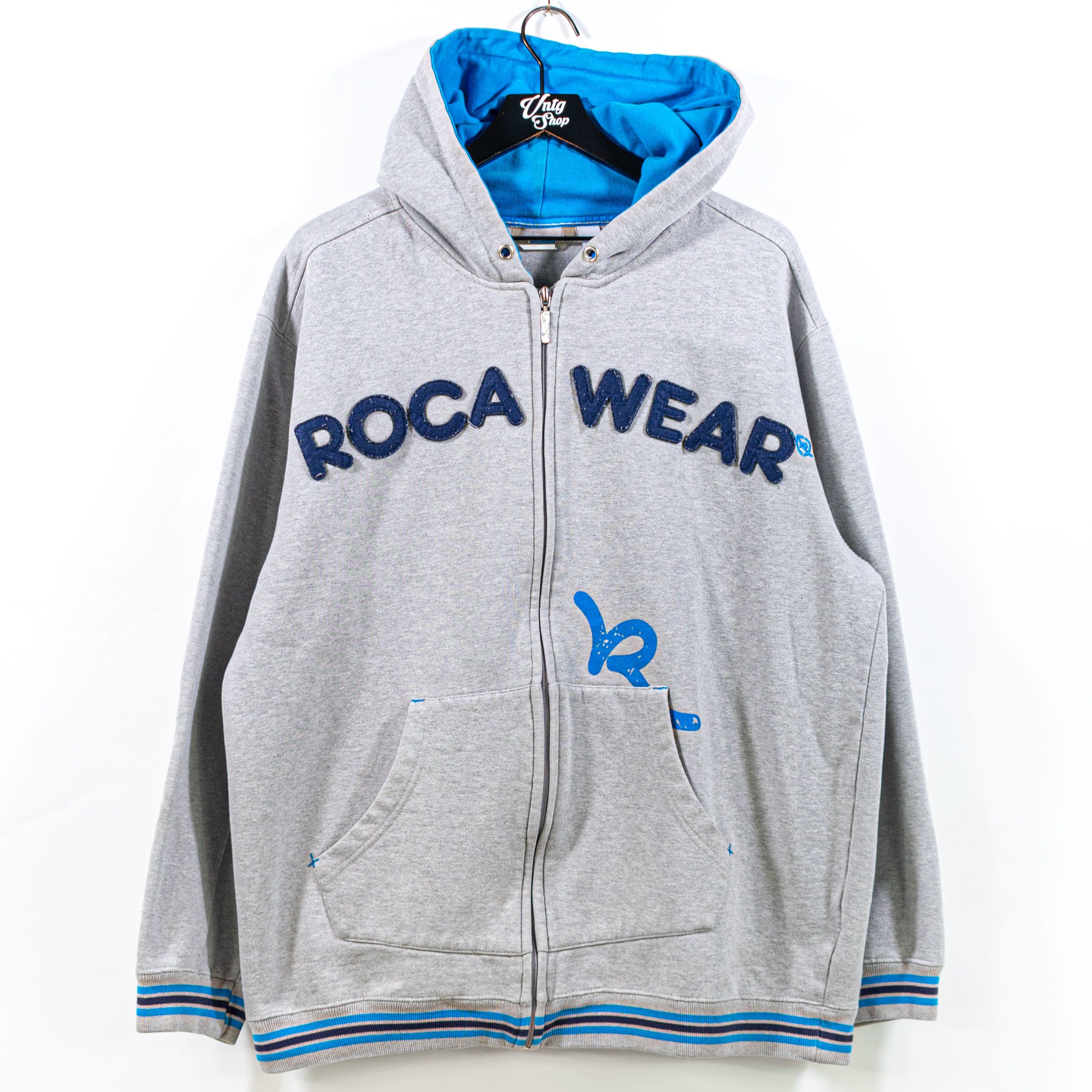 Rocawear × Streetwear × Vintage Rocawear Spell Out Baggy Hip Hop Full ...