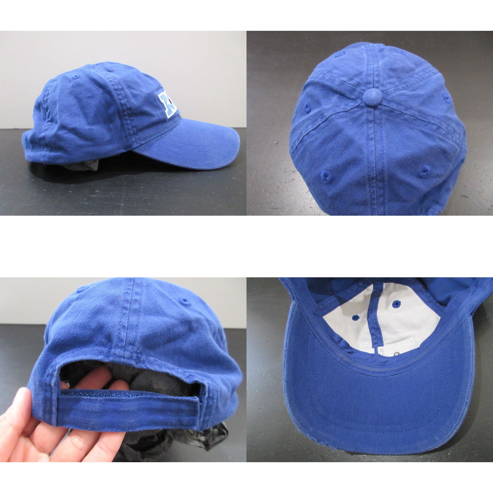 Disney Monsters Inc Hat Cap Strap Back MU Pixar Movie Disney Magic ...