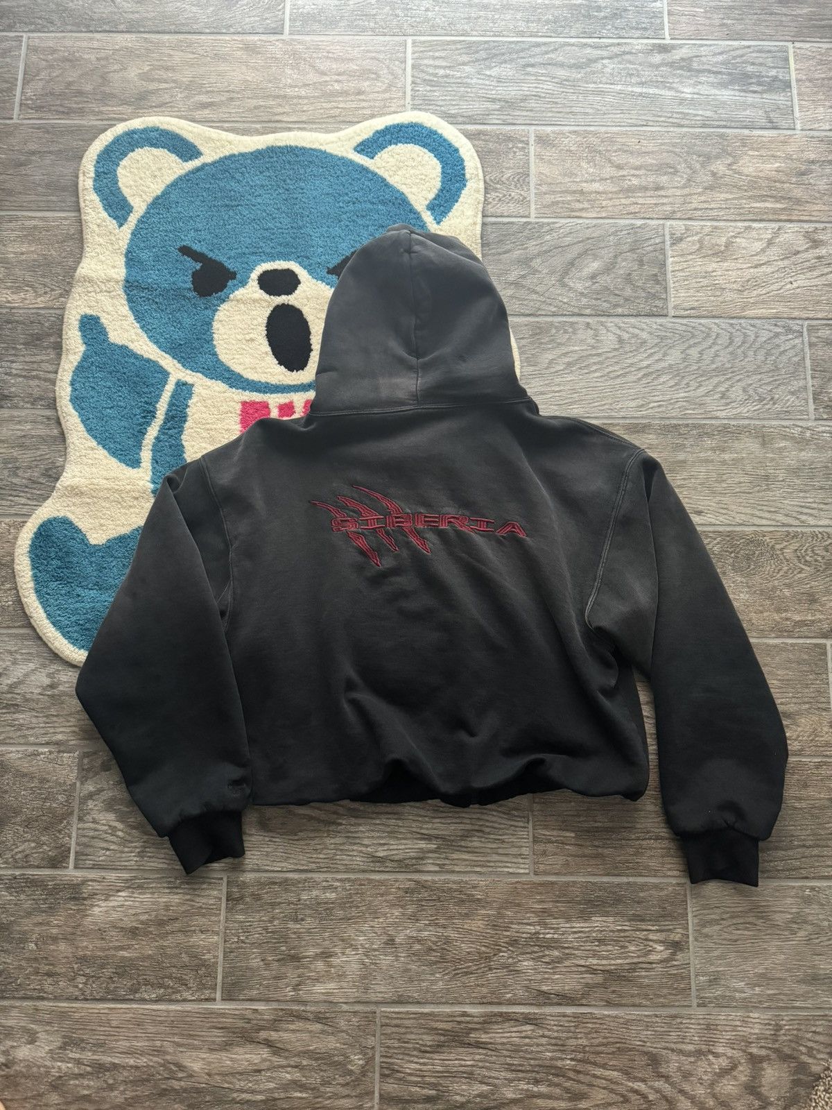 Siberia Hills Raptor Cropped Zip Up | Grailed