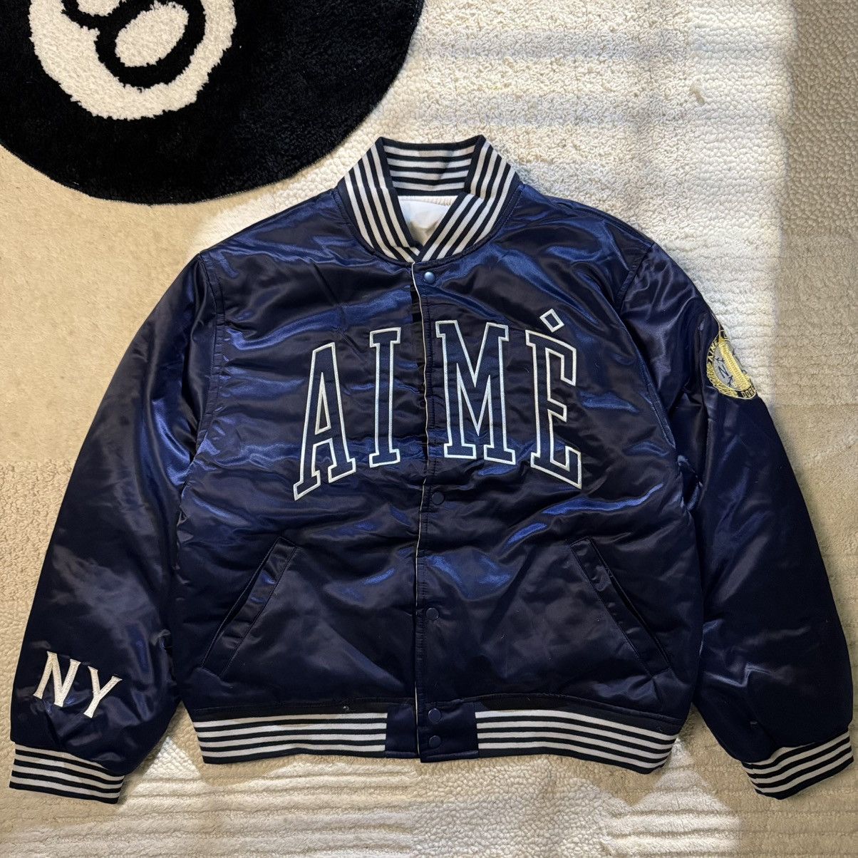 Aime Leon Dore Aime Leon Dore ALD Reversible Satin Varsity Jacket | Grailed