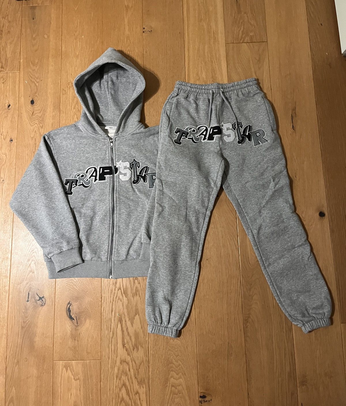 Trapstar London Trapstar tracksuit (gray) | Grailed