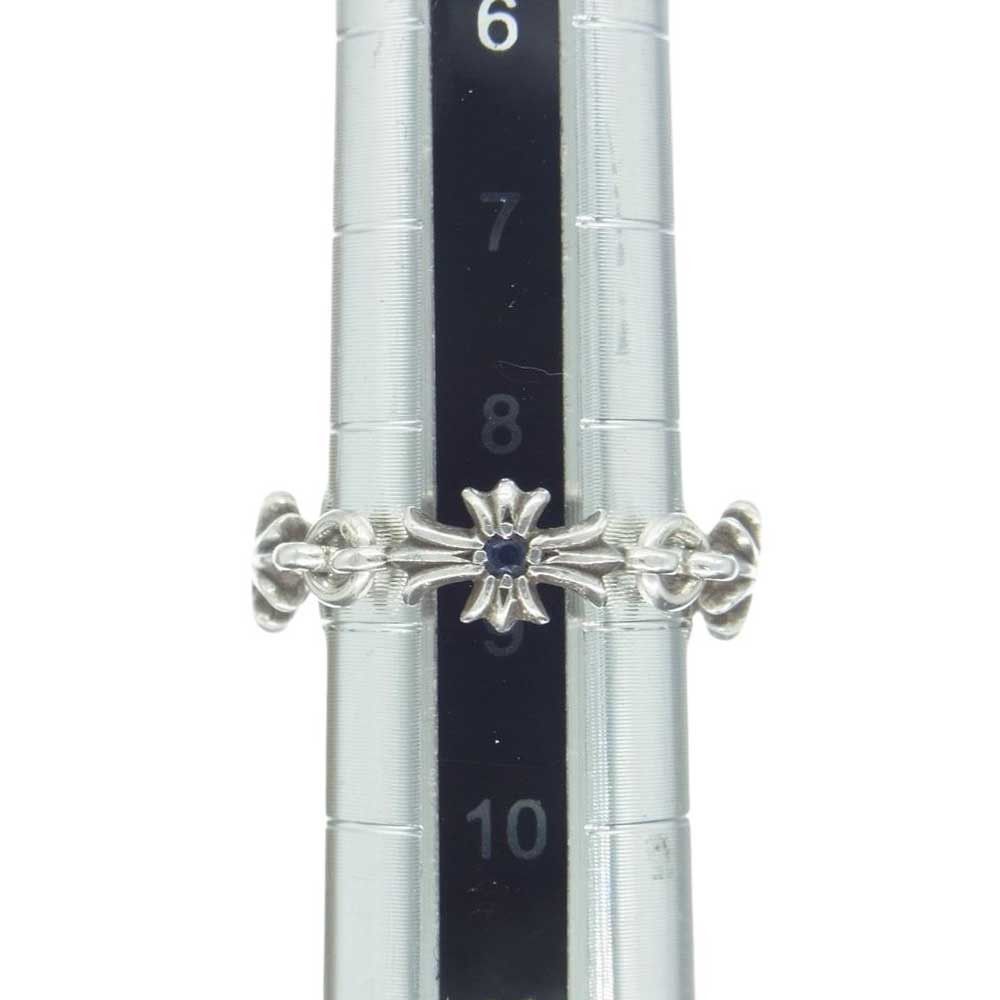 Chrome Hearts Tiny E CH Plus Sapphire Ring | Grailed
