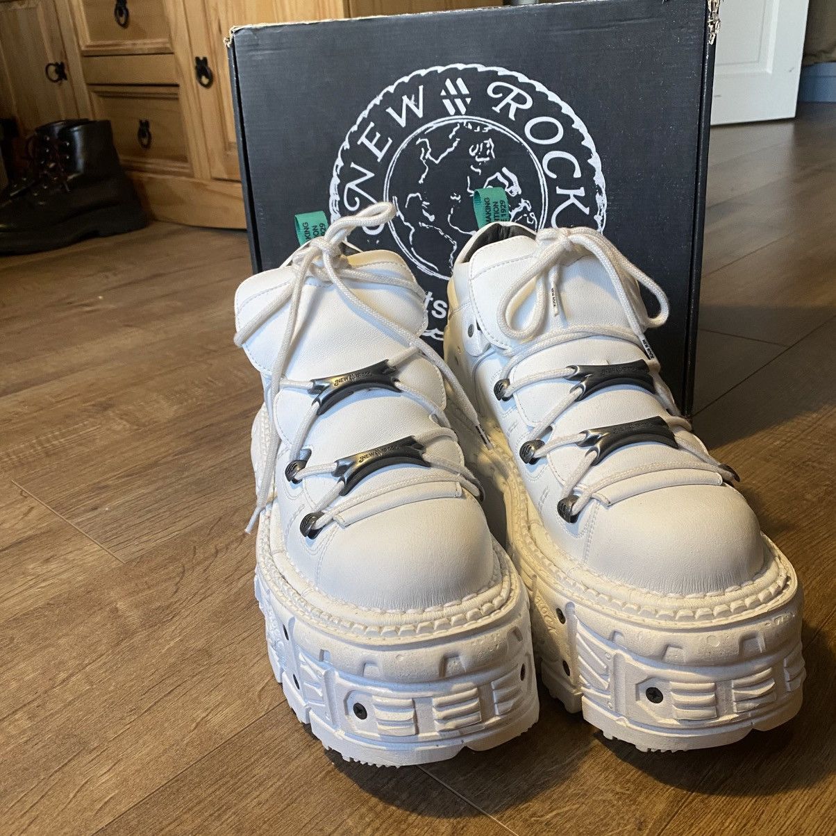 Avant Garde × New Rock White New Rock shoes | Grailed