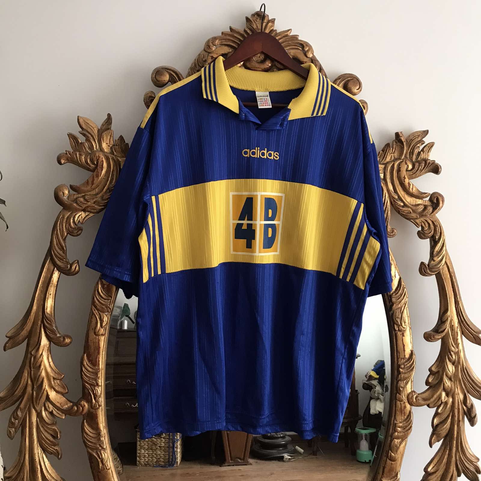 Adidas Rare Vintage Adidas Blockcore Soccer Jersey 90s | Grailed