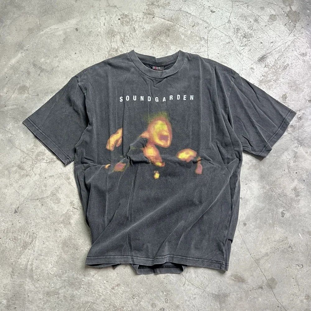 Band Tees × Rap Tees × Streetwear Giant Soundgarden Superunknown Band T ...