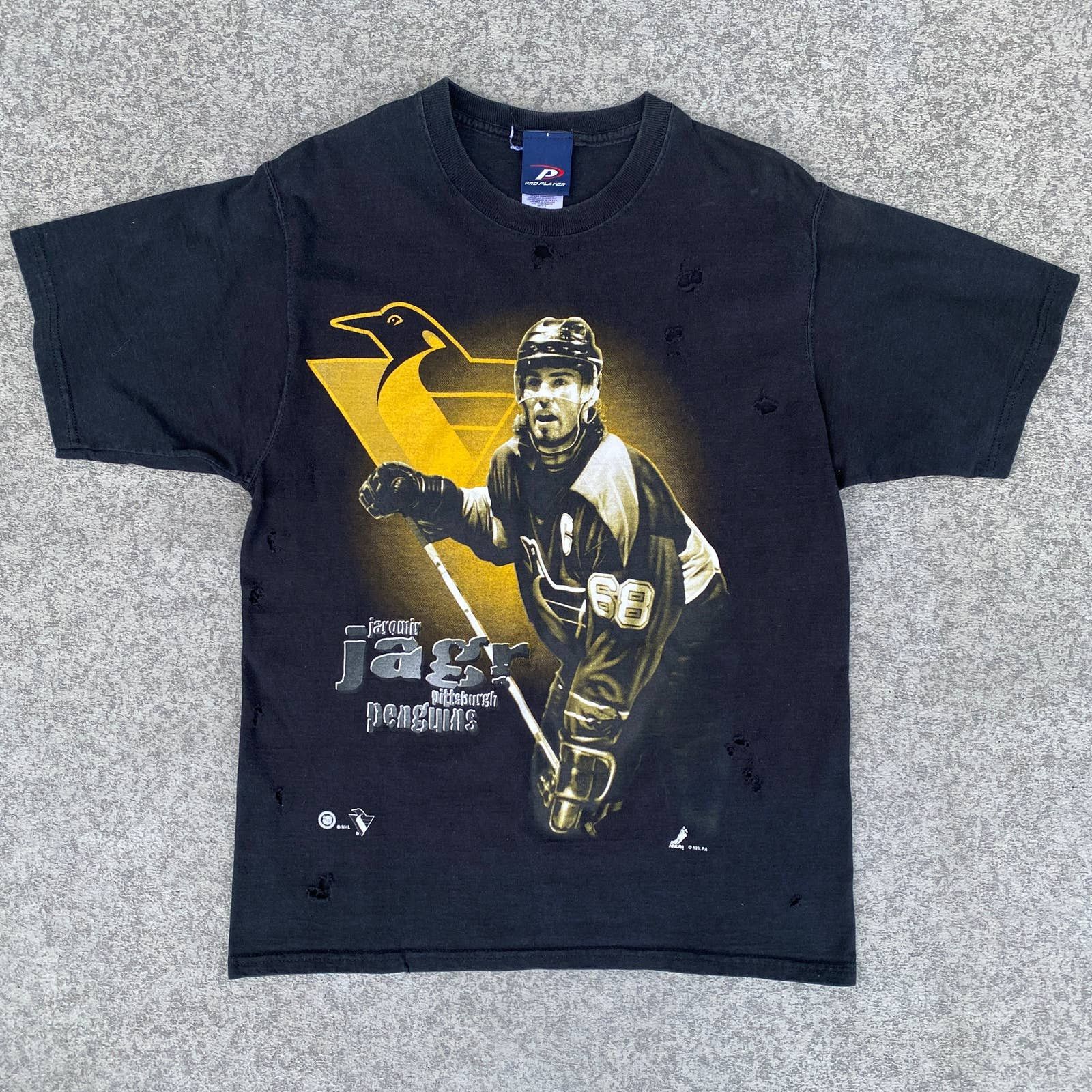 Pro Player × Vintage Pro Player 1990's Pittsburgh Penguins Jaromir Jagr ...