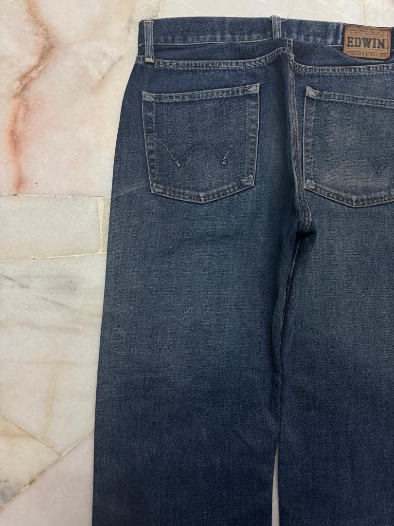 Japanese Brand 💥REDLINE SELVEDGE💥EDWIN WIDE SAND WASHED SICK 90s ...