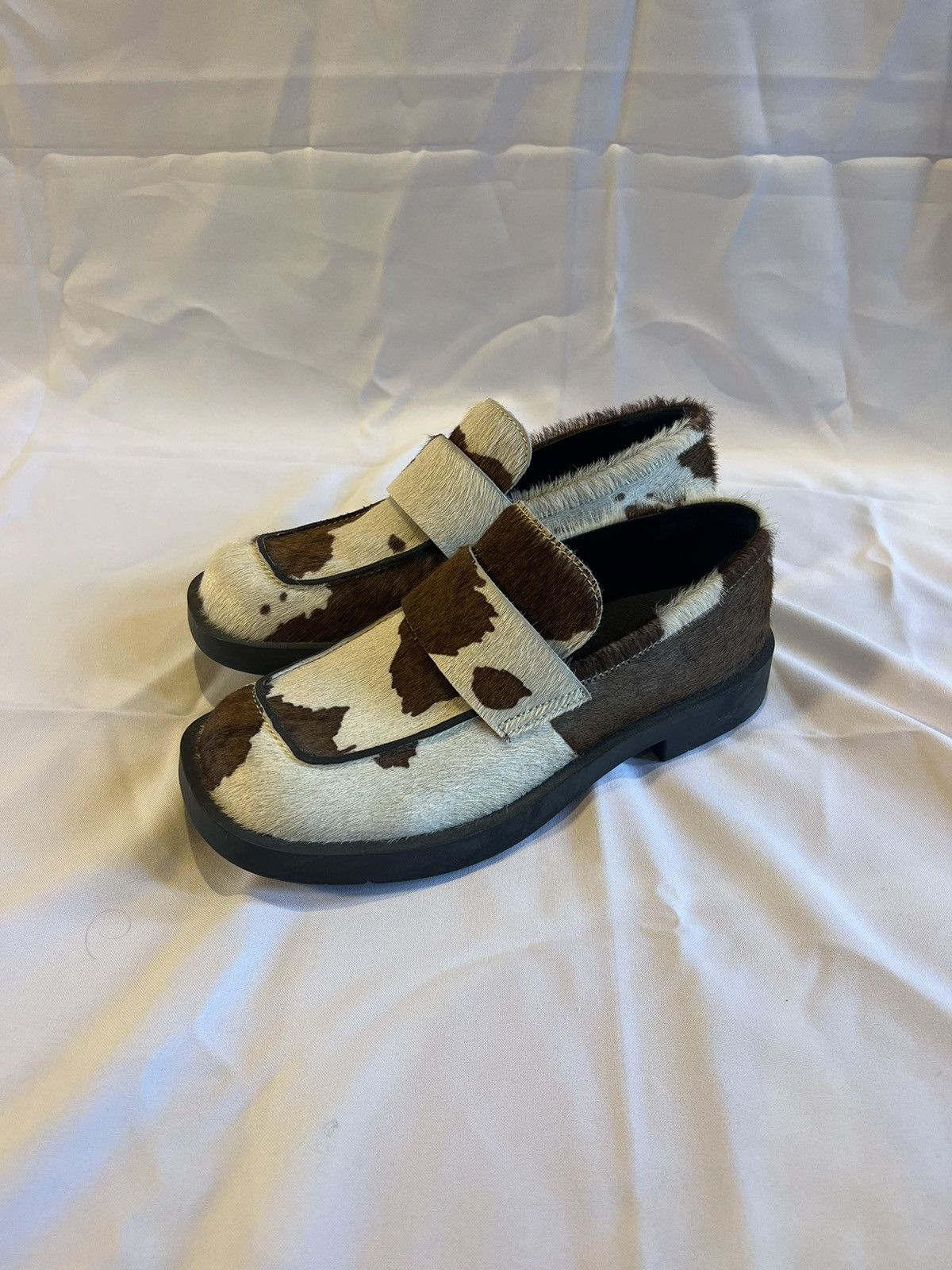 CamperLab CamperLab 1978 cow print loafers | Grailed