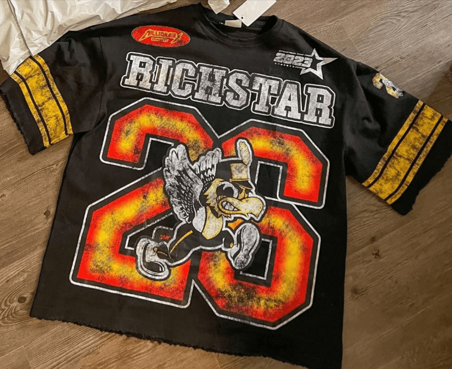 Vintage "Rich Star" Oversized T-shirt | Grailed