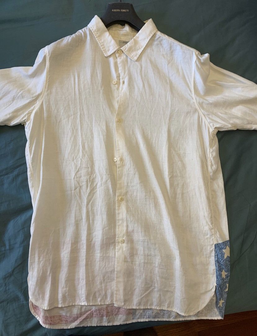 Visvim Visvim flag hemp fabric shirt | Grailed