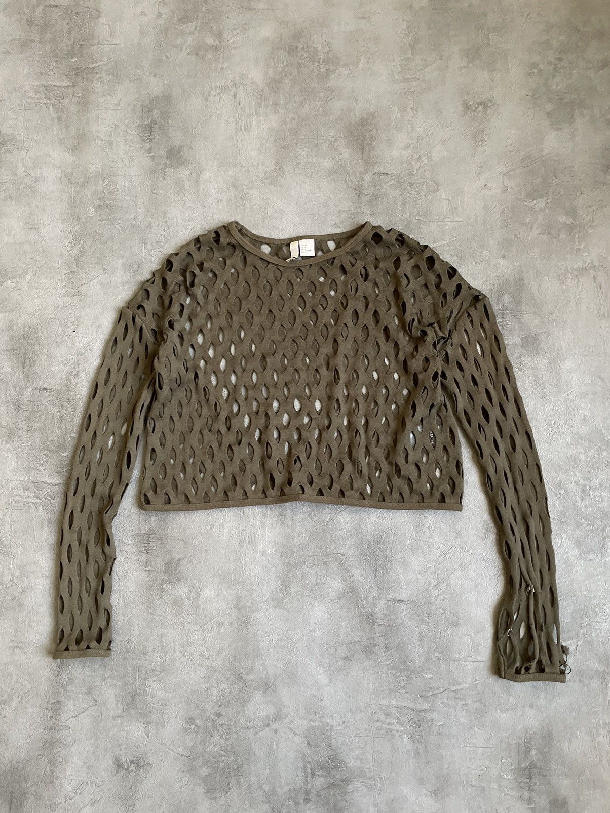 20471120 × Avant Garde × Streetwear Japanese style longsleeve mesh ...
