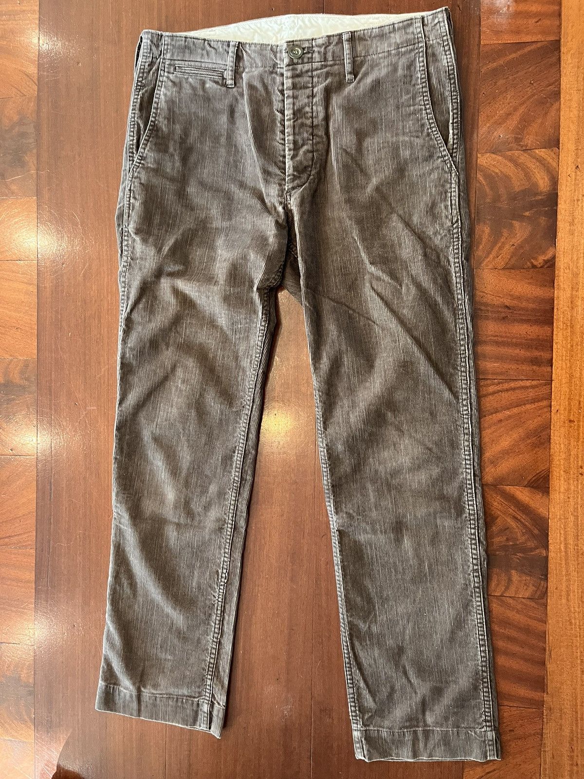 Visvim Visvim slim chino slub corduroy in size 2 | Grailed