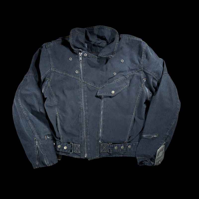 Vintage Vintage Heavy Motorcycle Denim Jacket | Grailed