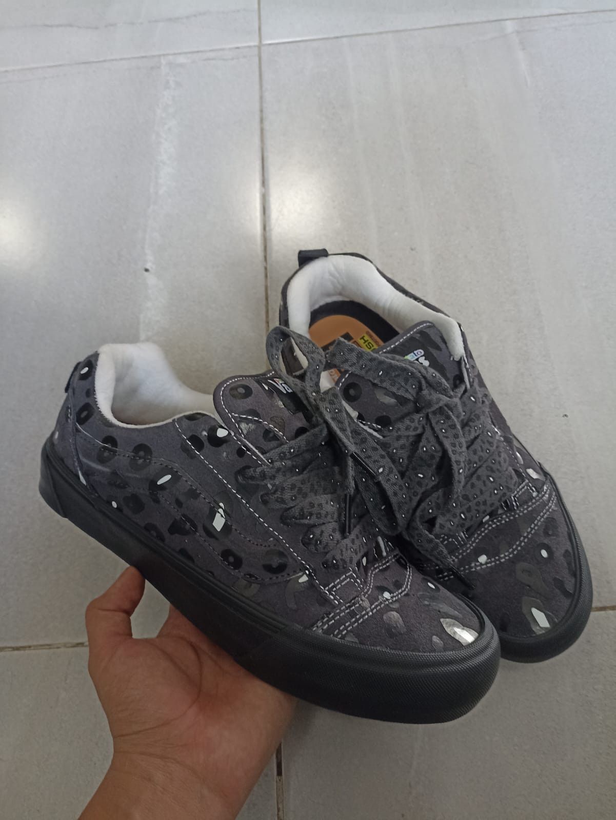 Vans Vans Knu-Skool VR3 LX x Imran Potato Leopard Asphalt | Grailed